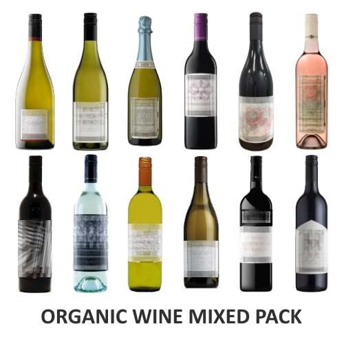Organic Mixed Wine Tasting Cases, Preservative Free & Vegan - Organic ...